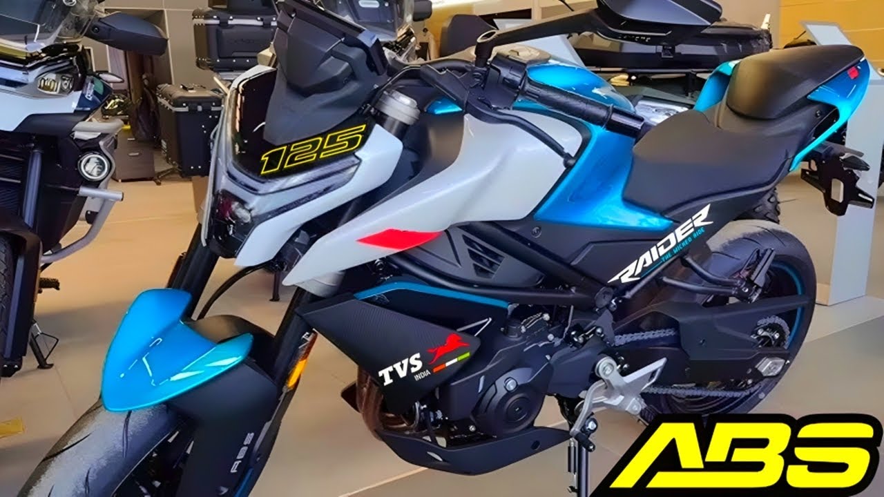 2024 TVS Raider 125 Dual Disc ABS BS6 Launched | New Engine More Power ...