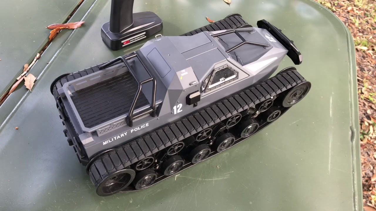 First look and first run of the SG1203 ripsaw military tank 1/12 scale ...