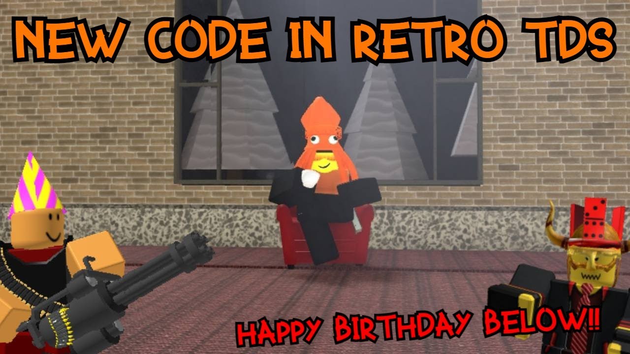 [CODE EXPIRED] New code in retro TDS | Roblox - YouTube