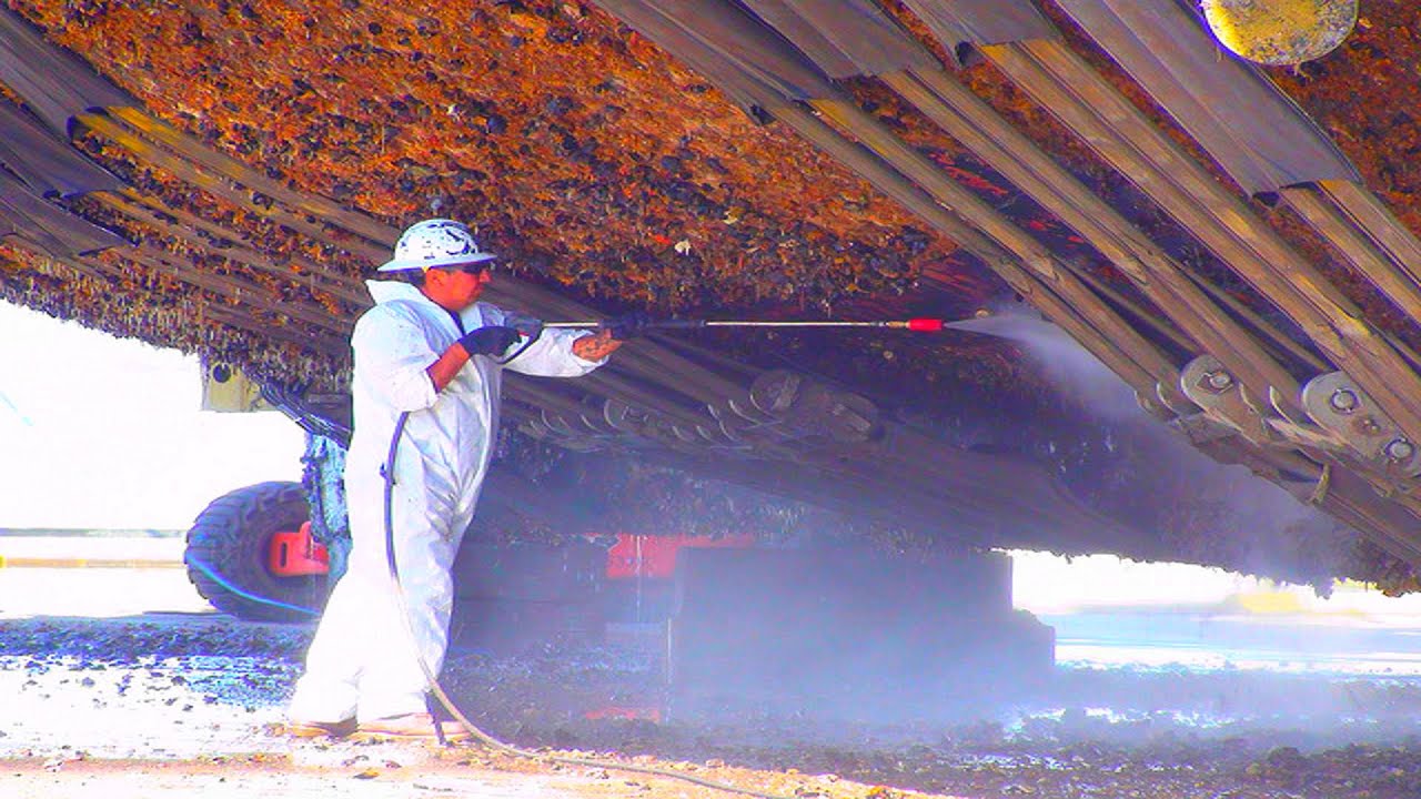 INGENIOUS Barnacles Removing From Ships And Boat SATISFYING Barnacles ...