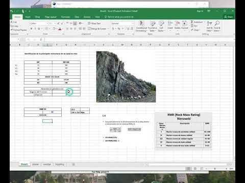 Análisis cinemático de un talud rocoso con Dips Rocdata - YouTube