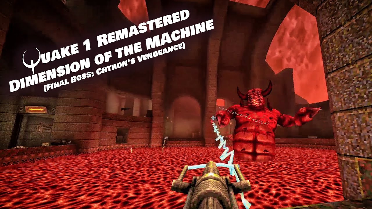 Quake - Chthon's Vengeance (Dimension of the Machine Final Boss - 1080p ...