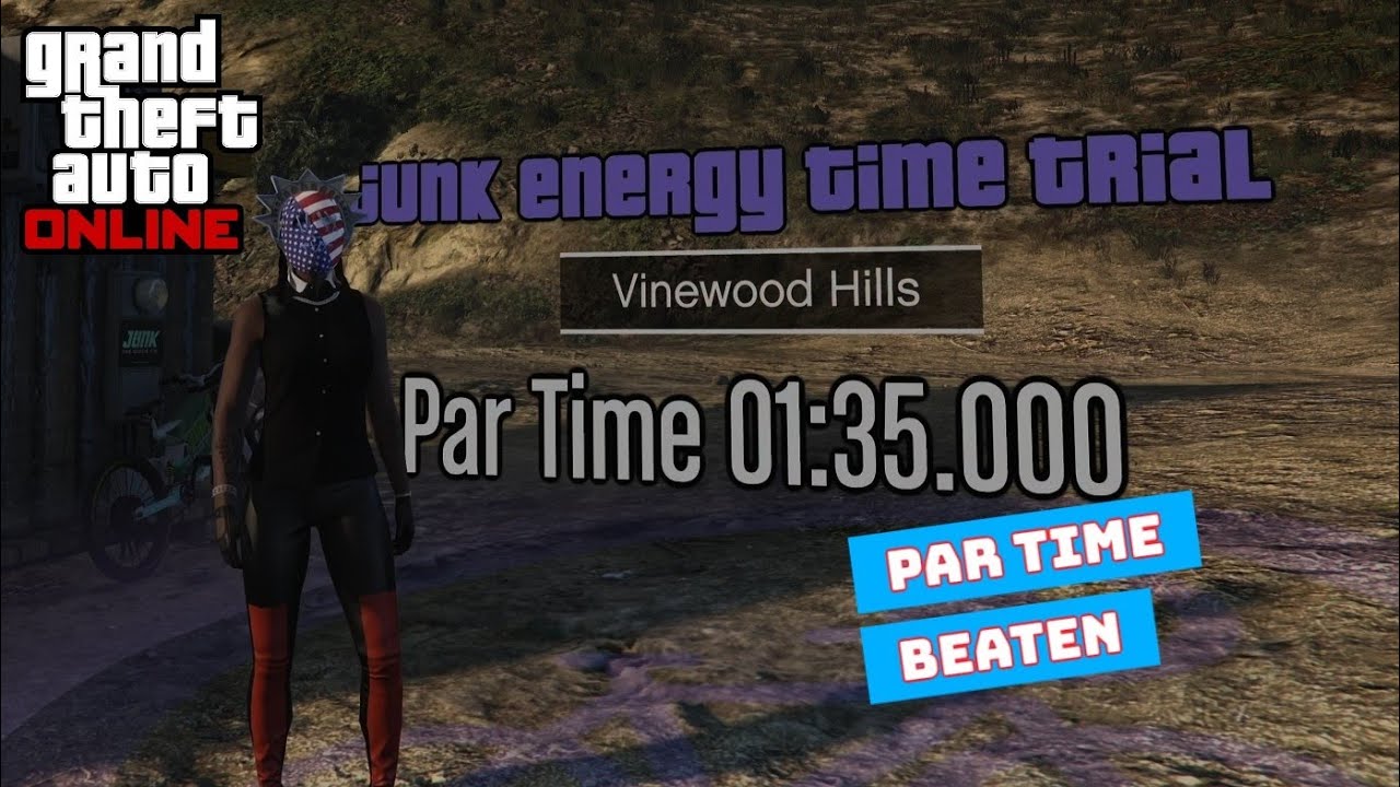 GTA Online - Junk Energy Time Trial: Vinewood Hills *PS5* - YouTube