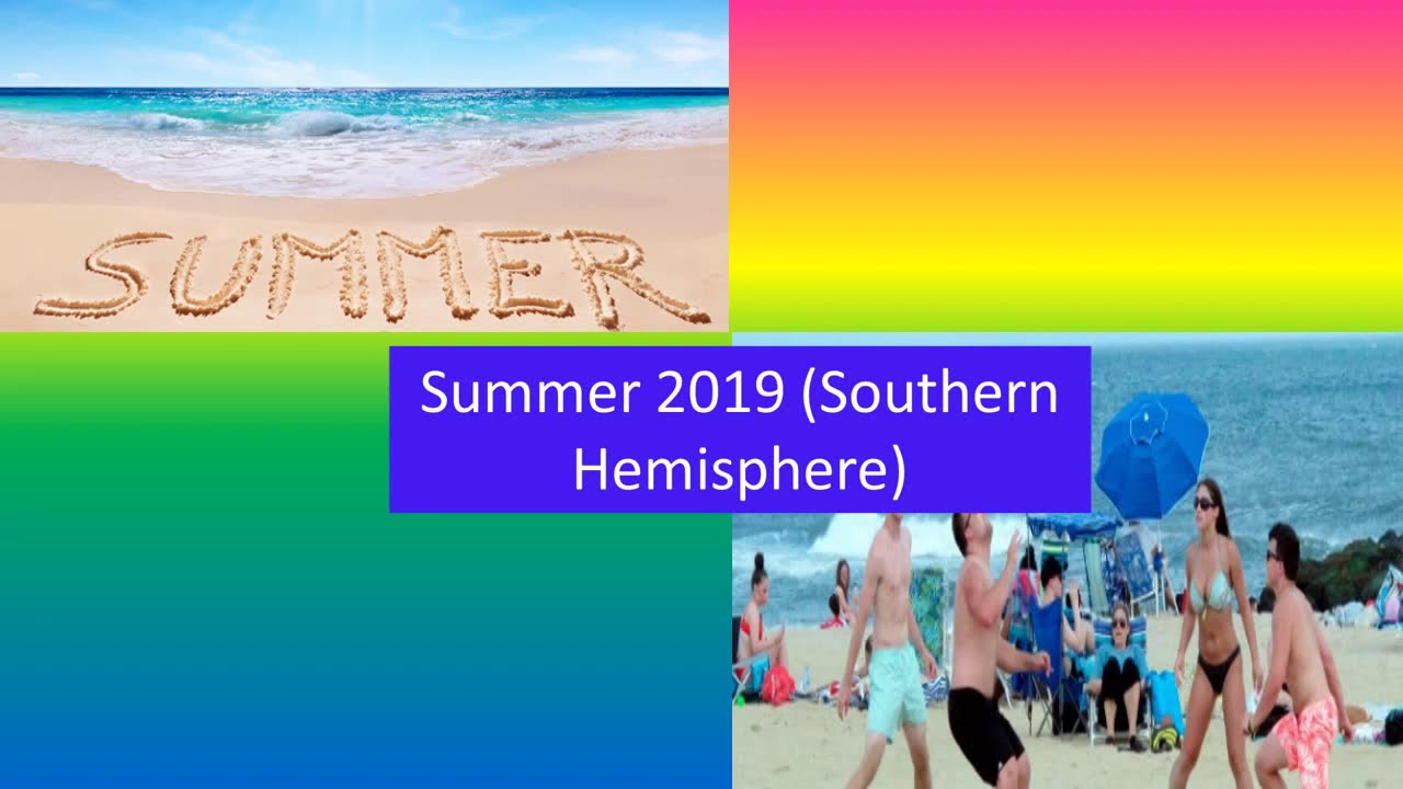 Summer 2019 Southern Hemisphere - YouTube