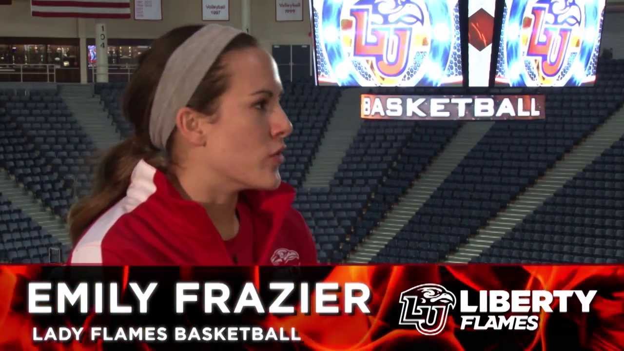 Liberty Basketball's Emily Frazier - Choosing Better Over Bitter - YouTube