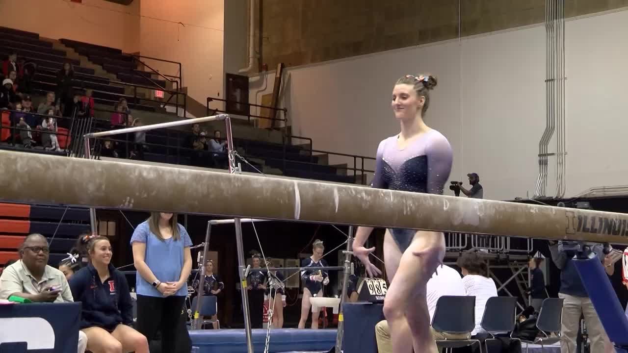 Illini Women's Gym | Mary Jane Otto – State of Illinois Classic Beam ...
