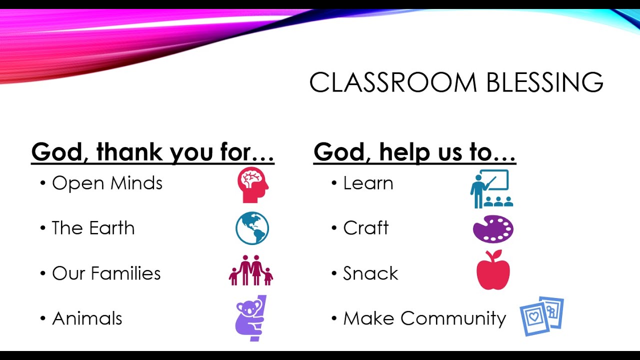 Classroom Blessing - YouTube