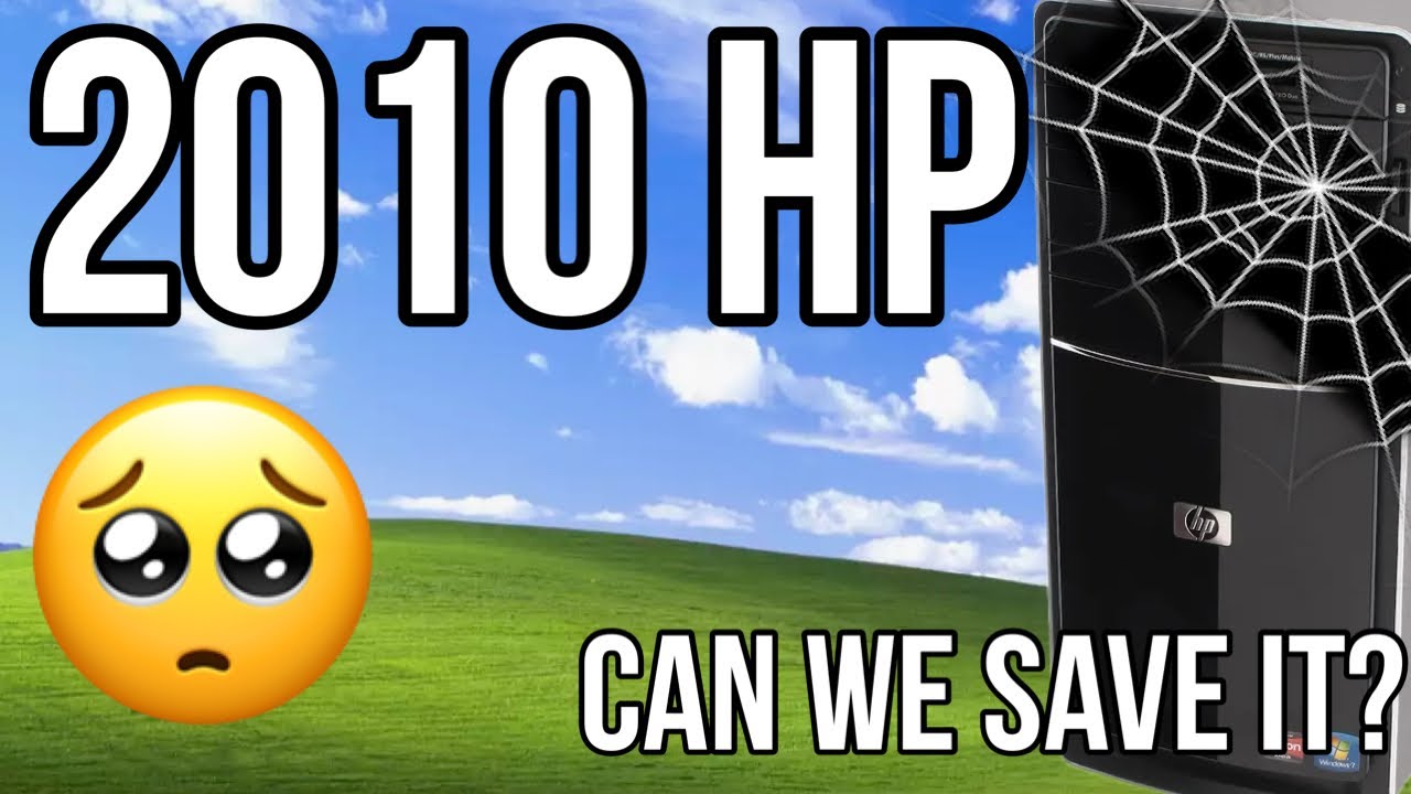 Live! Repair - 2010 HP Pavilion trash computer restoration Windows 10 ...