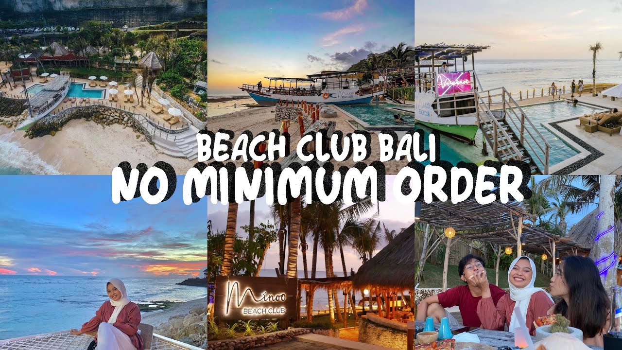 REKOMENDASI BEACH CLUB DI BALI FREE ENTRANCE - YouTube