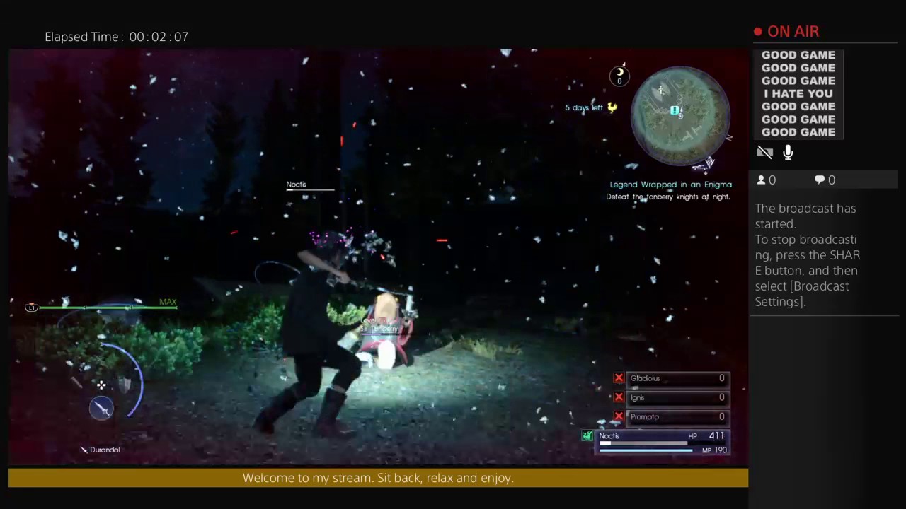 FFXV Master Tonberry Knights fight!! - YouTube