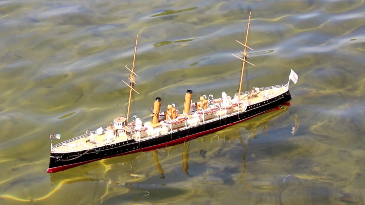 HMS Pelorus (1896) 3rd Class Cruiser - YouTube