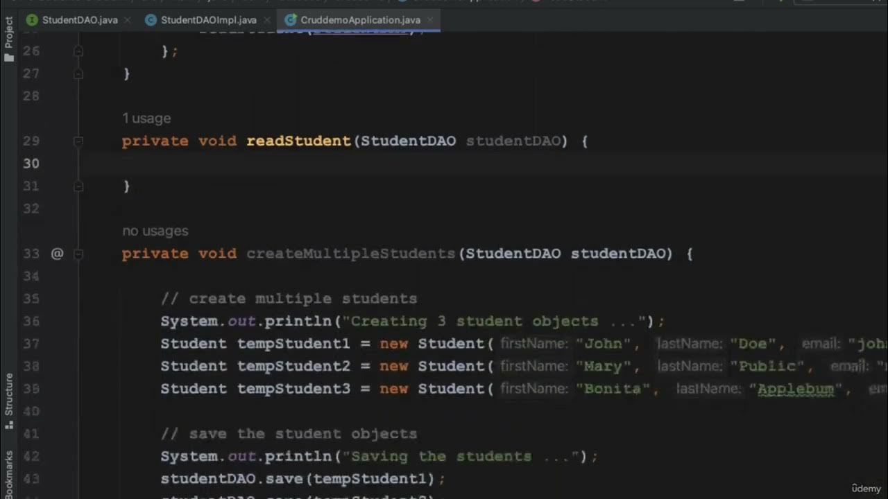 03 - NEW - HibernateJPA CRUD_017 Reading Objects with JPA Coding - YouTube