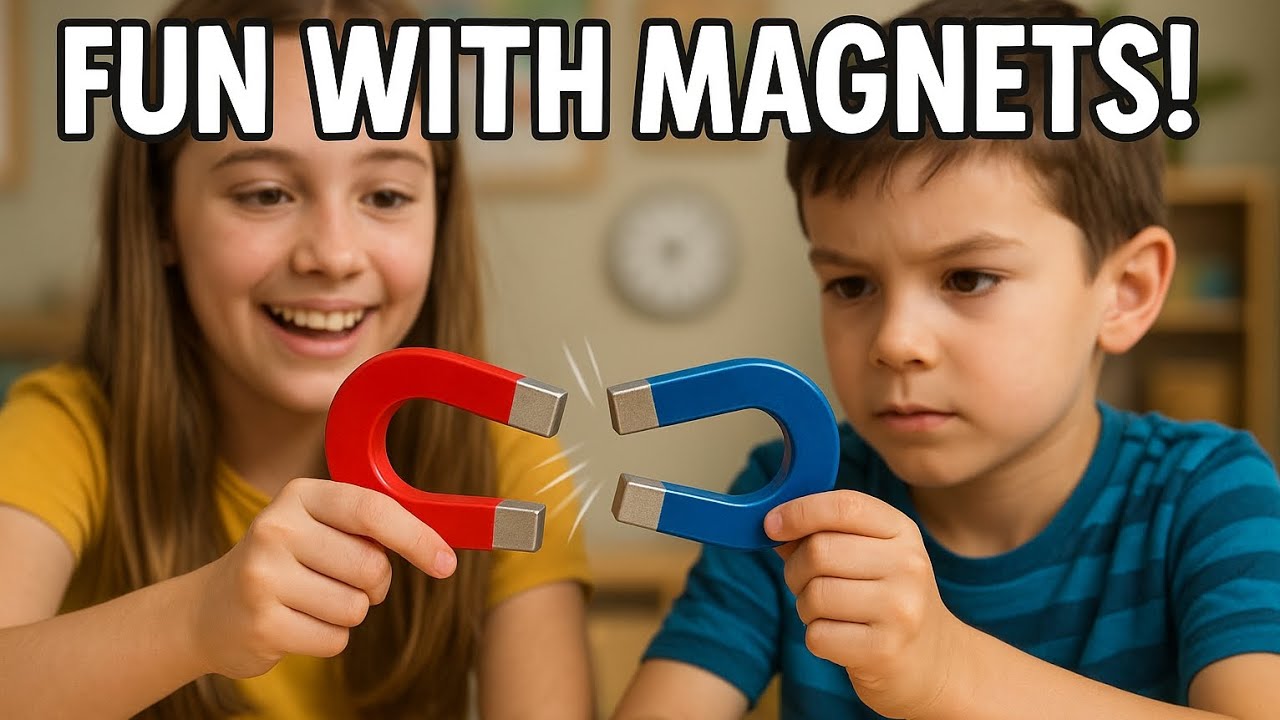 Playing with magnets || Done by:-Class 6th students - YouTube