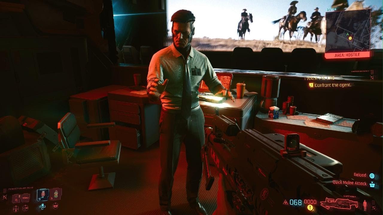 Cyberpunk 2077 - The Agent - YouTube
