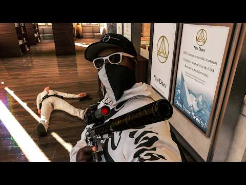 Watch Dogs 2 - Parkour Hacker Stealth Kills (False Profits) Realistic No HUD Gameplay