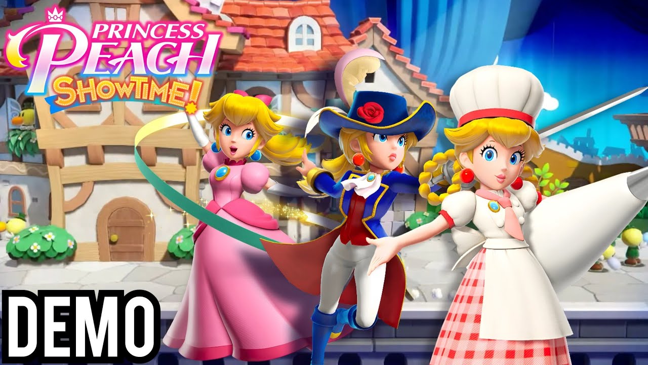Princess Peach Showtime Full Demo Gameplay - YouTube