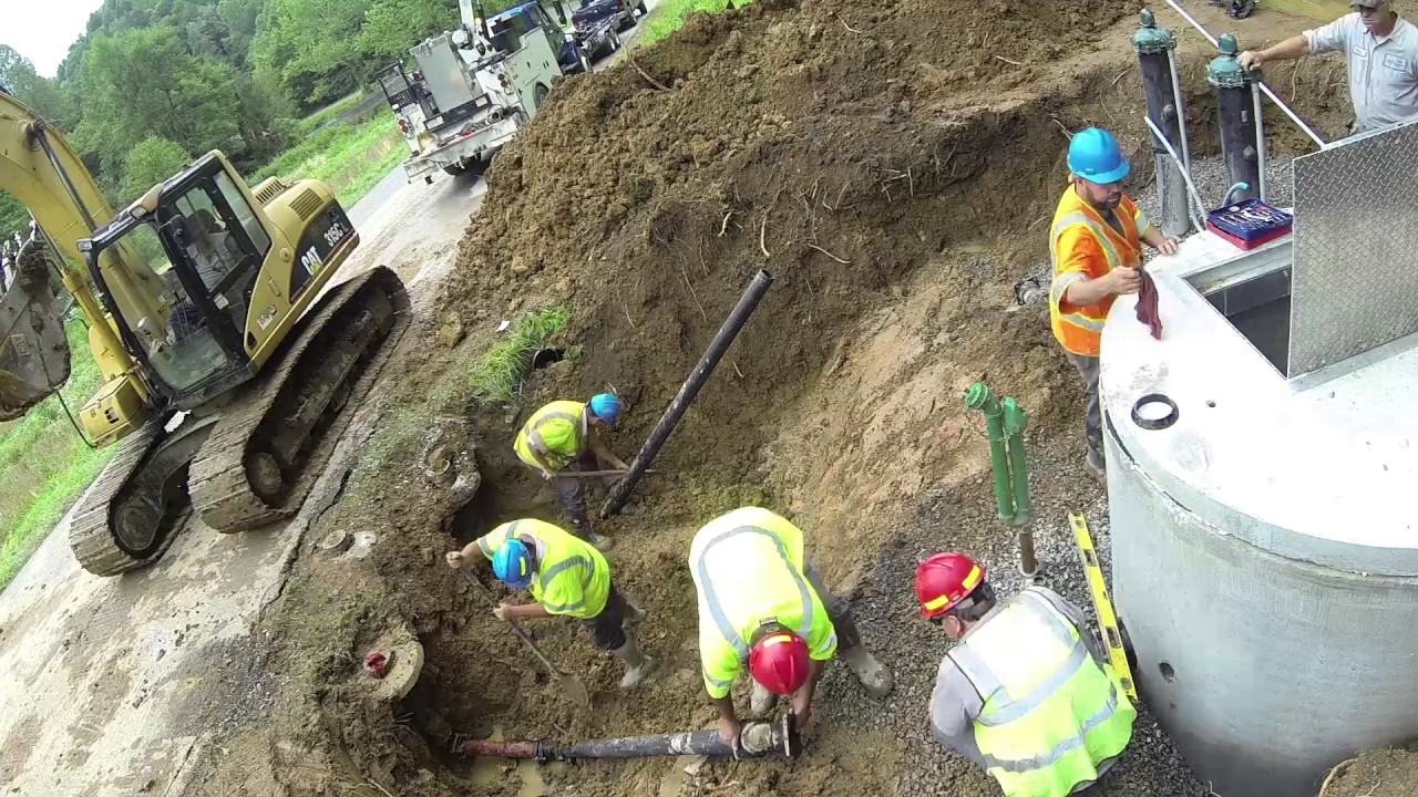 90 Second Booster Station Installation - YouTube