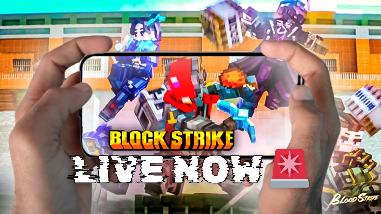 MineCraft X BloodStrike Collab LIVE - YouTube
