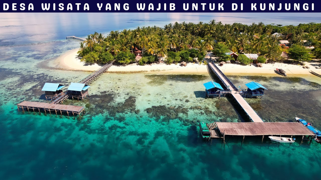 DESA ARBOREK RAJA AMPAT || Menikmati Keindahan Bawah Laut Dan Sunset di ...