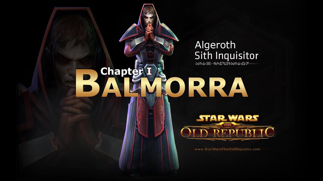SWTOR: Sith Inquisitor Story Part 3 - Chapter 1: Balmorra - YouTube