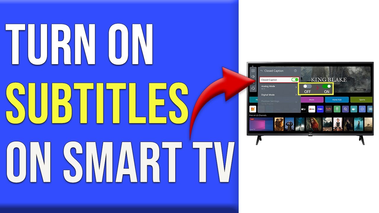 How To Turn On Subtitles On Smart TV (How To Enable Subtitles On Smart ...