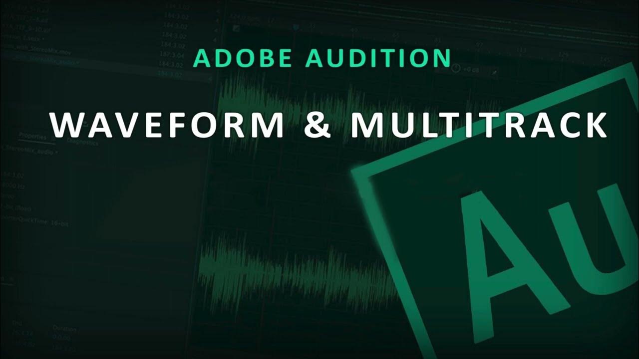 The Ultimate Guide🌟 Waveform vs. Multitrack Editing in Adobe Audition! #tutorial #adobeaudition ...