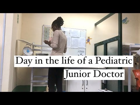First day in Pediatrics || A day in the life of a Paediatrics Junior ...