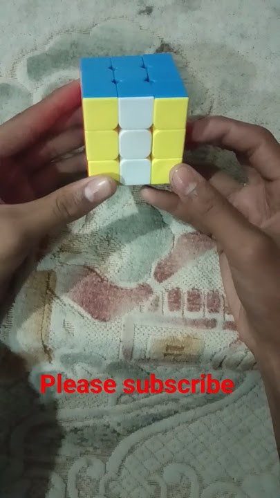 How To Make Pattern in Rubik's Cube Without Algorithm#cube #video #viral - YouTube