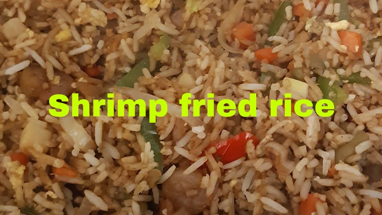 Jamaican shrimp fried rice - YouTube