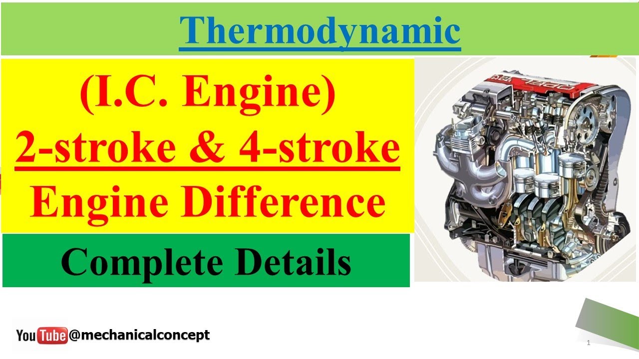 2 stroke and 4 stroke engine difference in hindi || 2 stroke and 4 ...