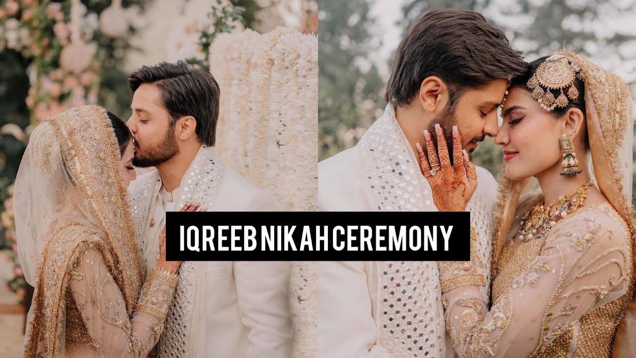 Dr Iqra Kanwal & Areeb pervaiz Nikah #iqreeb ka Nikah Finally | ft ...