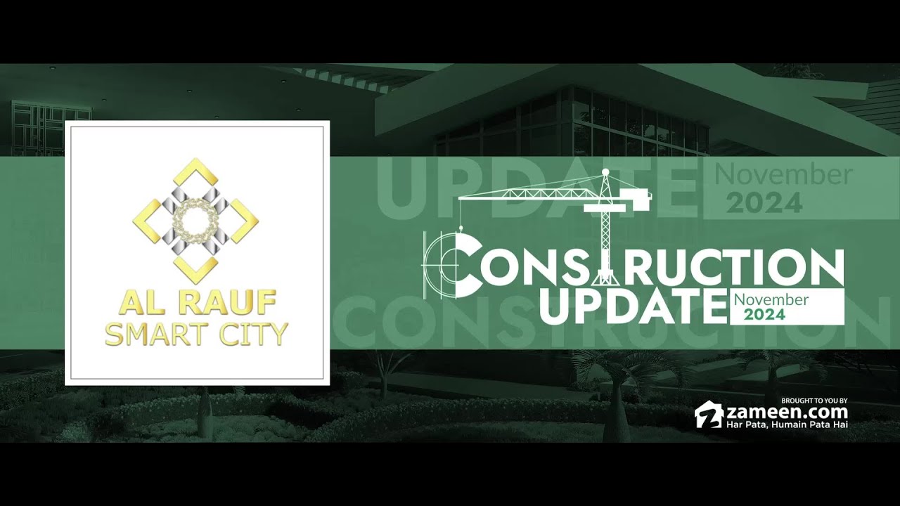 Al Rauf Smart City – Construction Update November 2024 - YouTube