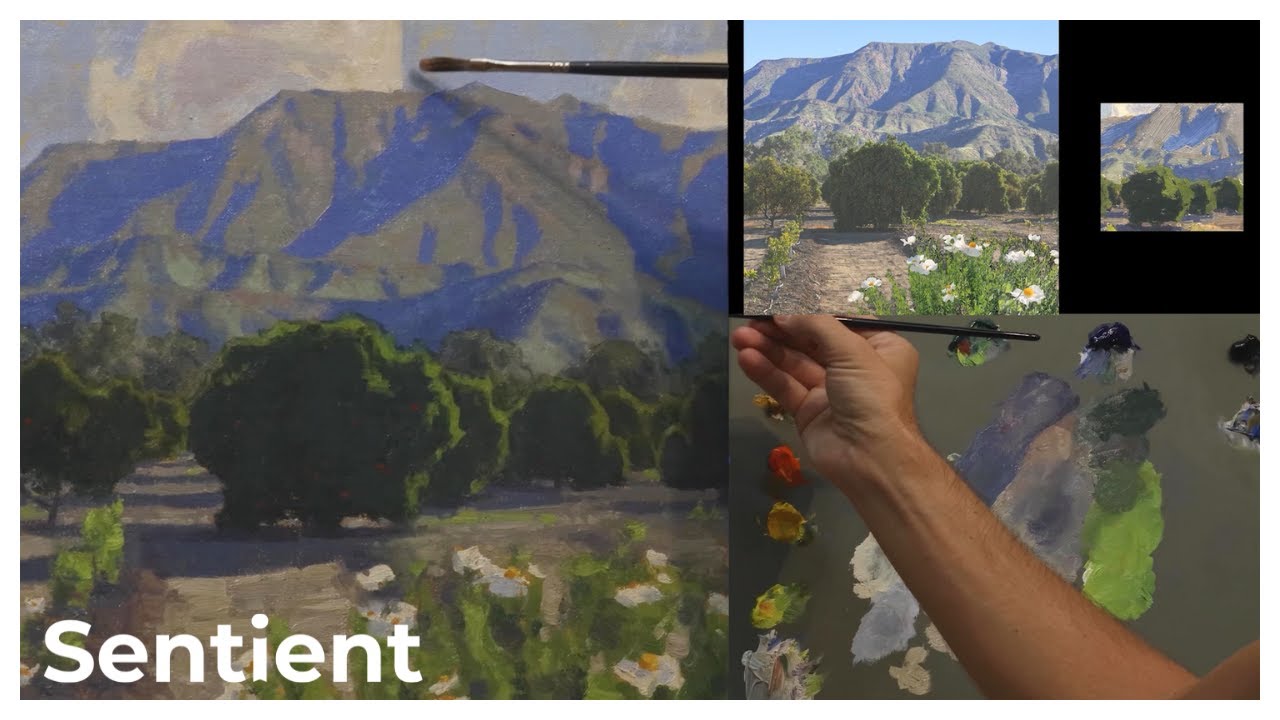 Color & Paint Handling for Landscapes with Dan Schultz - YouTube