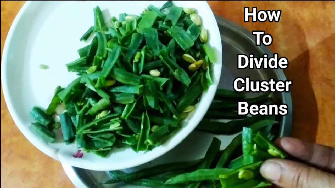 Divide Beans Into Small Pieces Without Knife To Check whether There Is ...