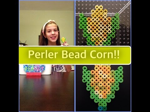 How To Perler Bead Corn~Thanksgiving Tutorial! - YouTube