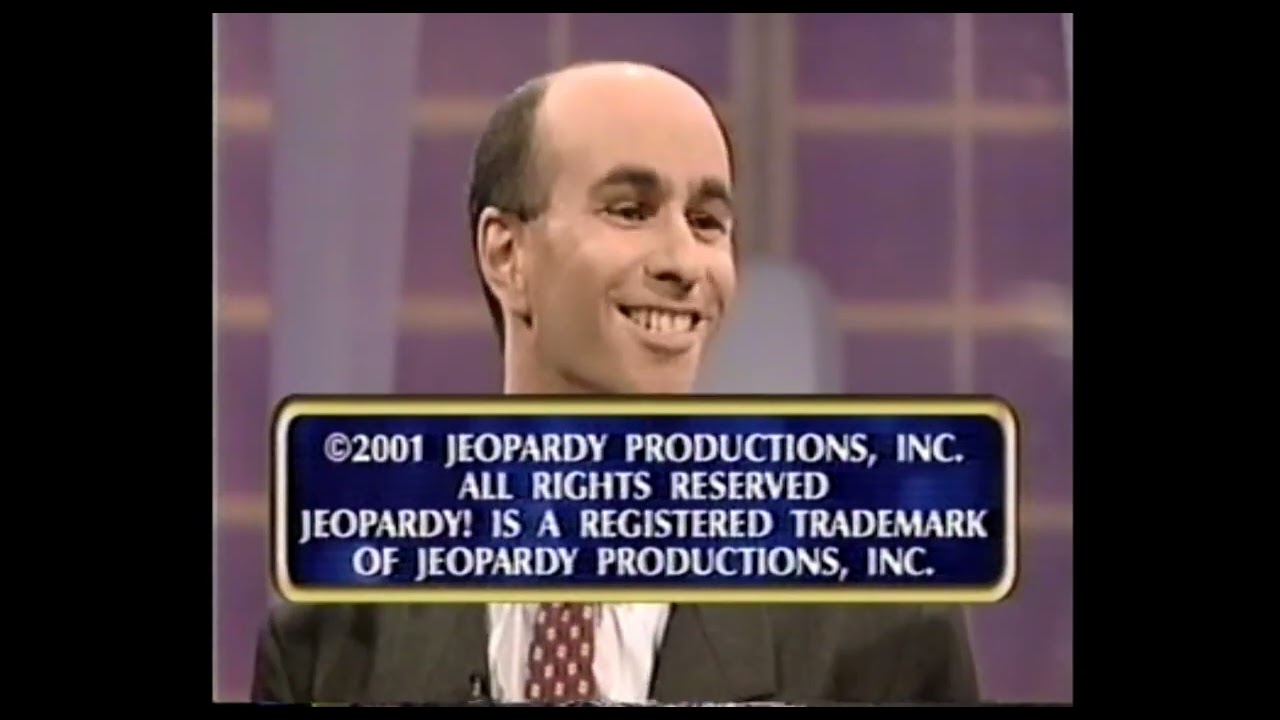 Jeopardy Credit Roll 3-27-2001 - YouTube