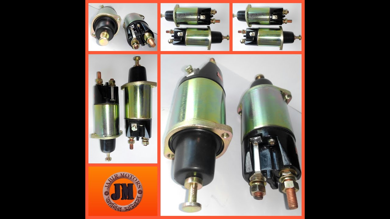 SELF SOLENOID SWITCH MITSUBISHI | 6D14 -24.V | সেলফ স্ট্যাটার | স্যালো ...