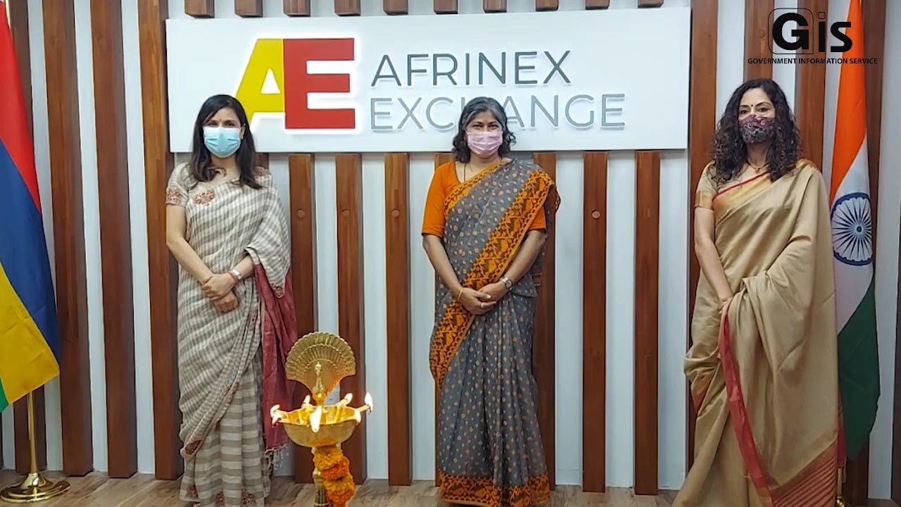 Launch of AFRINEX Exchange in Ebène - YouTube