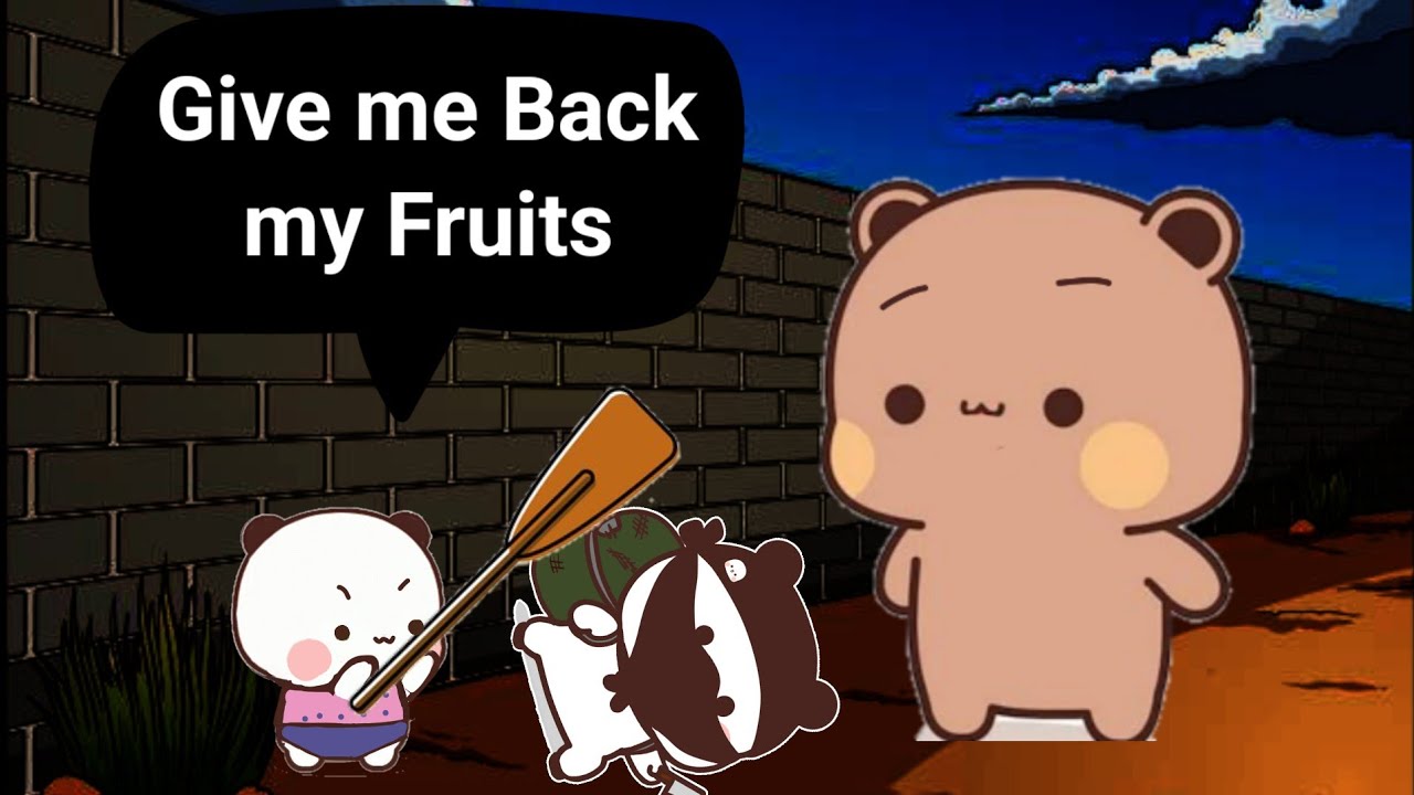 Butter Hit The Bat on Theif Head| Bubu Dudu stories - YouTube