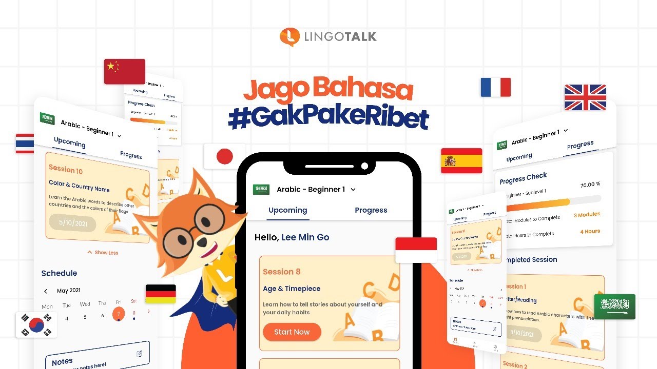 Grand Launching LingoTalk Mobile Learning Apps - YouTube