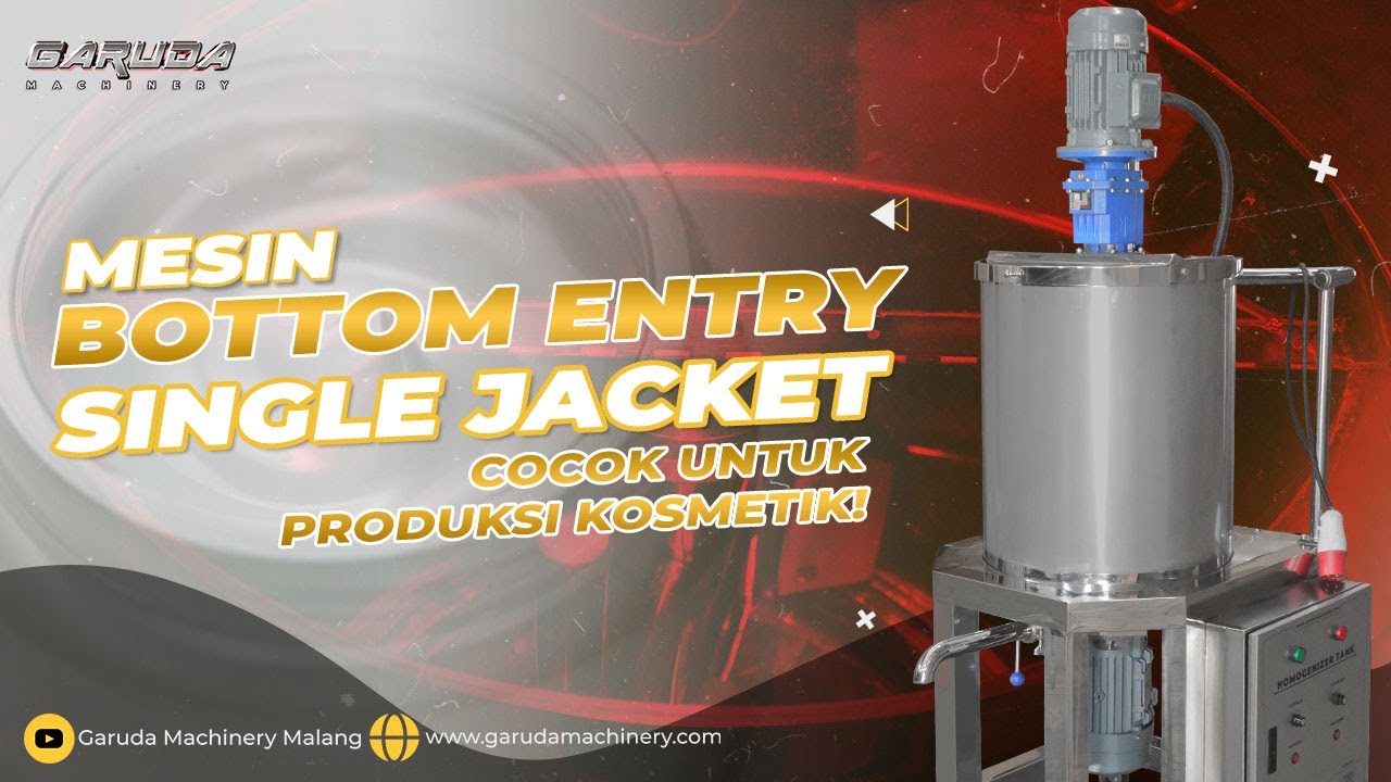 Mesin Pengaduk Kecepatan Tinggi? Pakai MESIN HOMOGENIZER BOTTOM ENTRY ...