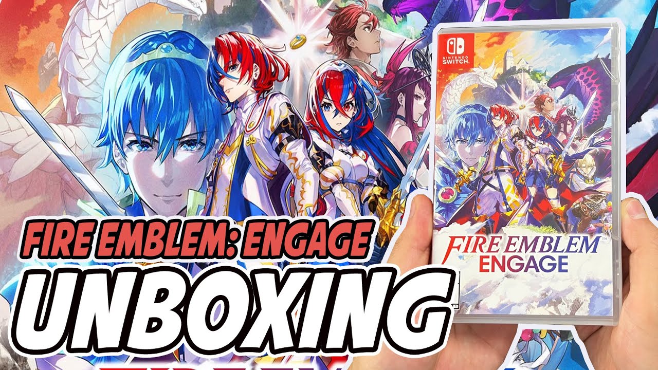 Fire Emblem Engage (Nintendo Switch) Unboxing - YouTube