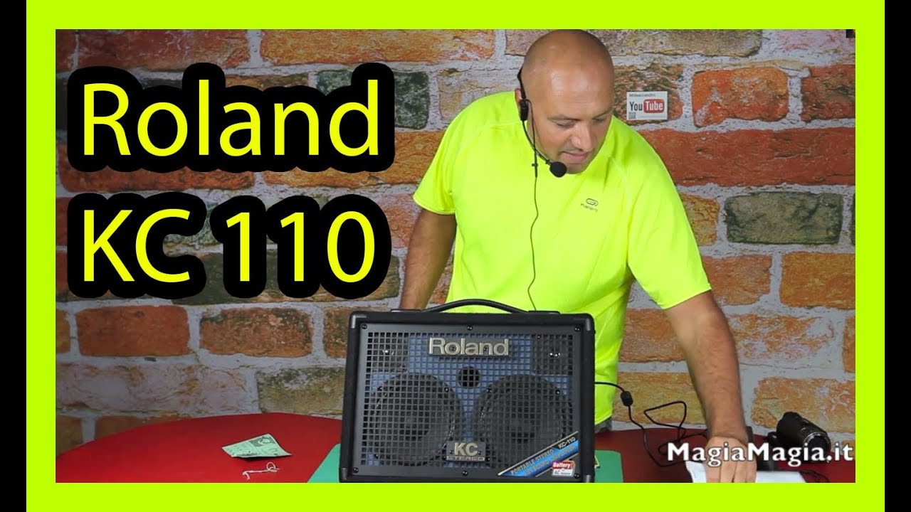 Amplificatore Roland KC 110 - 30 watts (15W+15W) - YouTube