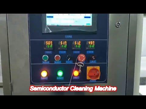 11 tanks semiconductor cleaning machine silicon wafer cleaning machine ...