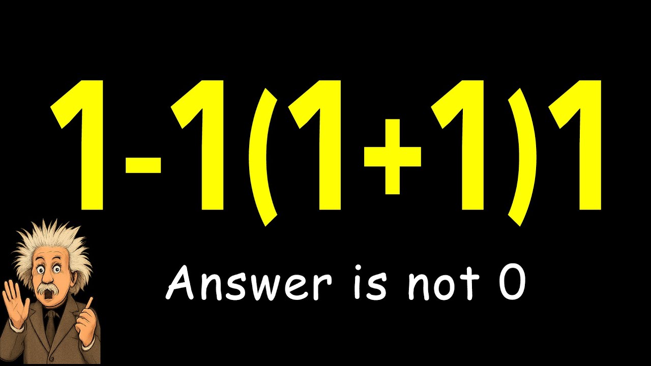 Everyone Solves This Math Problem Wrong the First Time! - YouTube