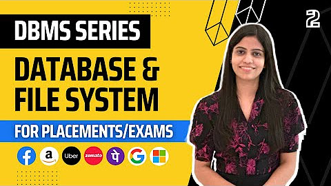 Data, Database and File System | DBMS Course in 2024 | Placements - YouTube