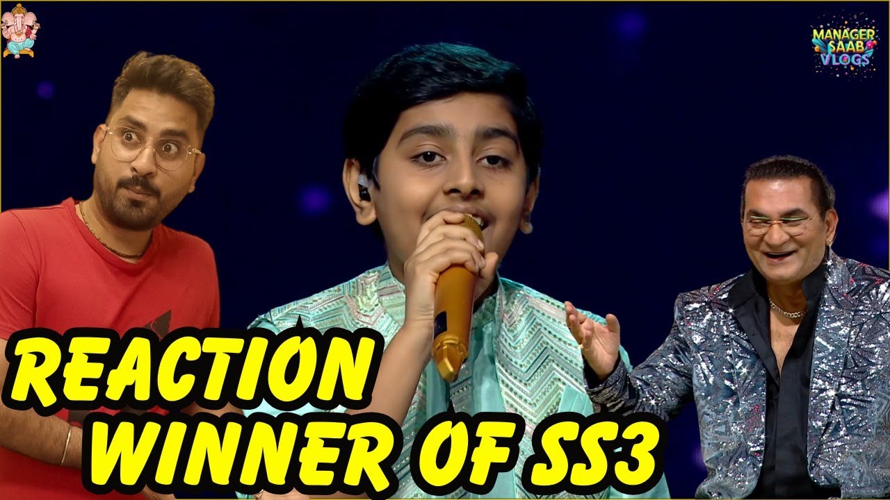Atharv Bakshi Winner Of Super Star Singer 3 Performance Reaction ...