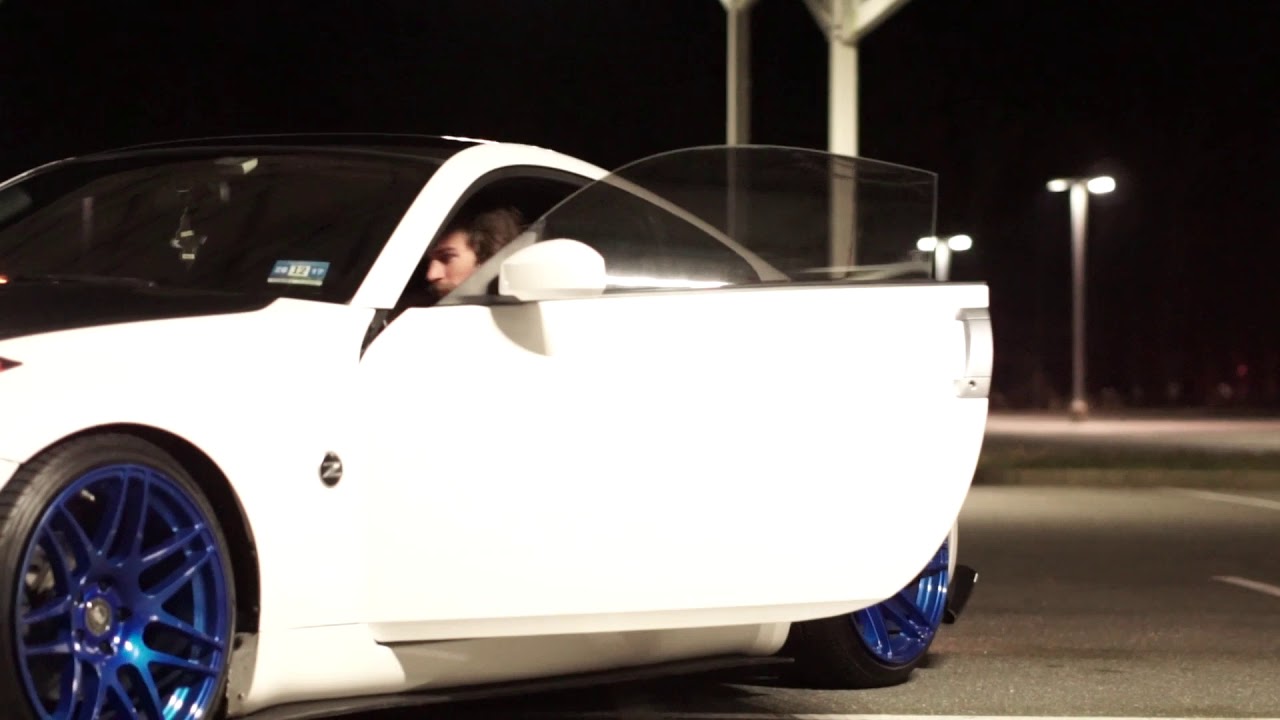 Nissan 350Z On Bags - YouTube