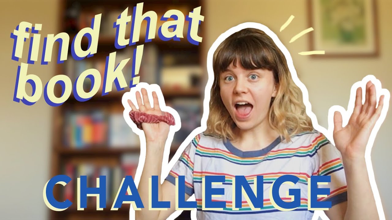 DO I HAVE THAT BOOK? CHALLENGE: find that book!! - YouTube