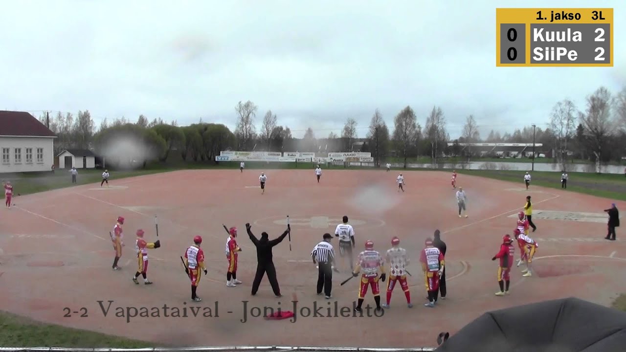 14.5.2015 Ylivieskan Kuula - Siilinjärven Pesis - YouTube